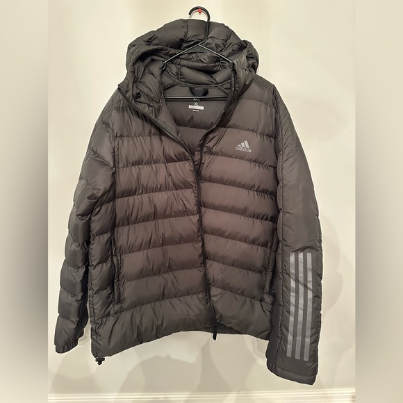 adidas | Jackets & Coats | Dark Forest Green Adidas Heavy Jacket | Poshmark